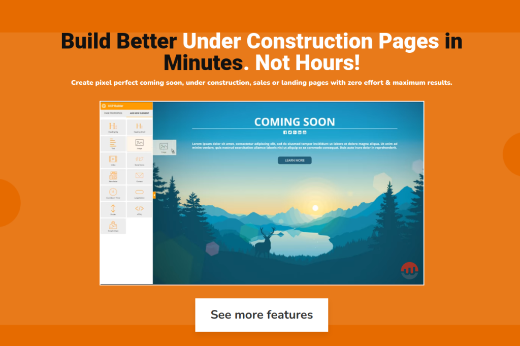 First time creating a site or simply launching a new page ...